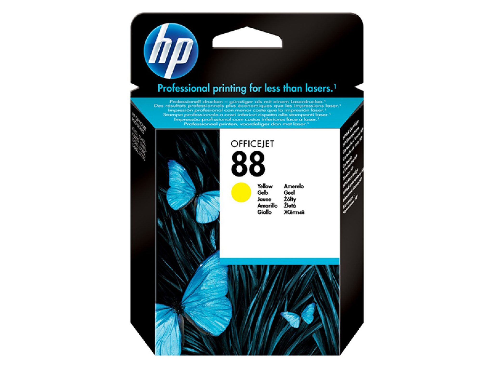 HP 88 Yellow Original Ink Cartridge – SMT QATAR