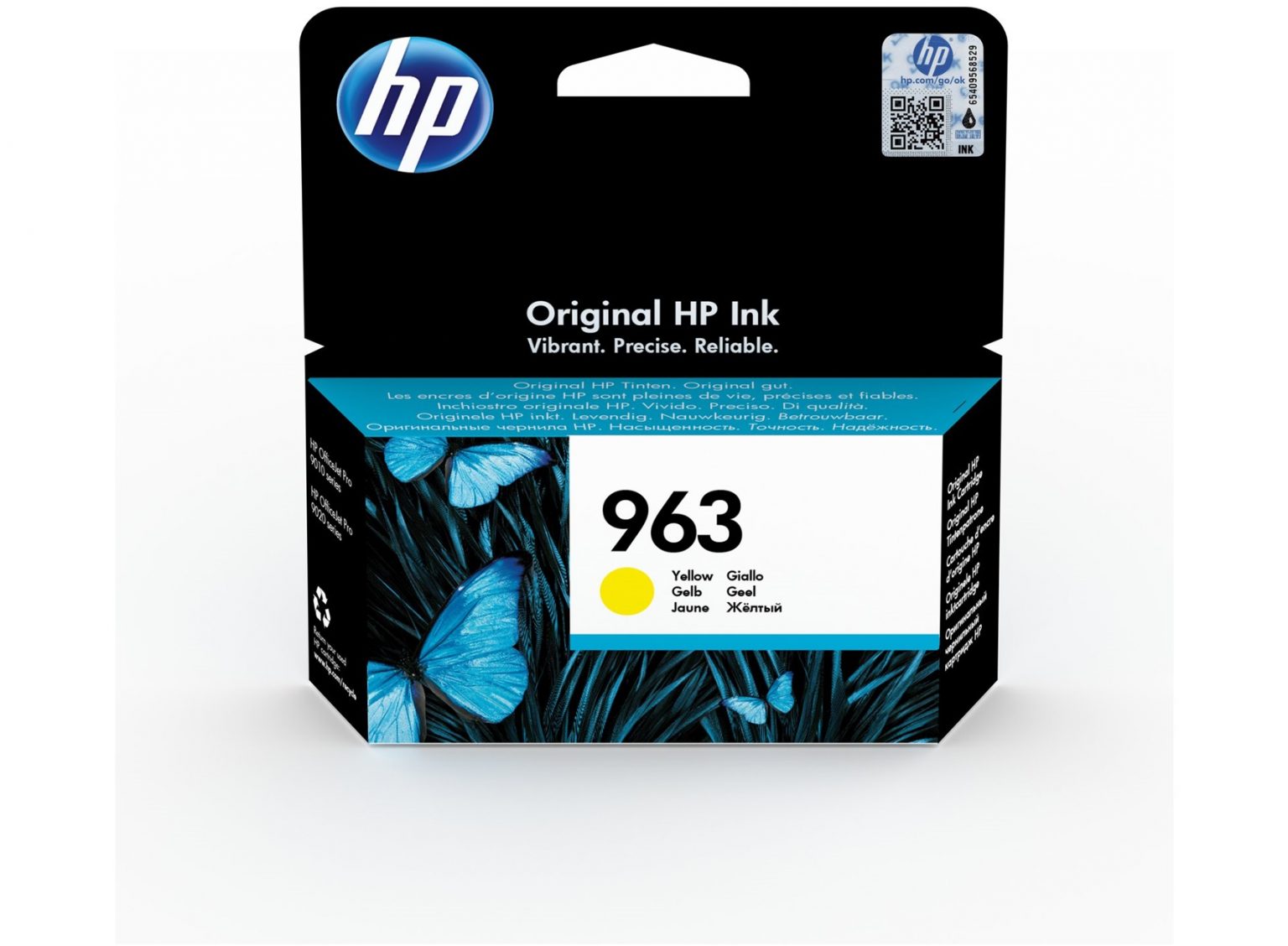 HP 963 Yellow Original Ink Cartridge – SMT QATAR