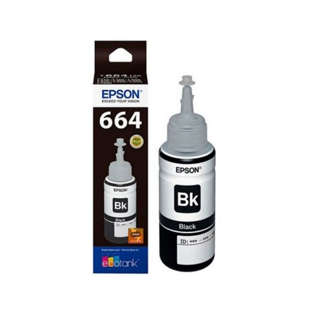 Epson 664 Black Ink Bottle – SMT QATAR